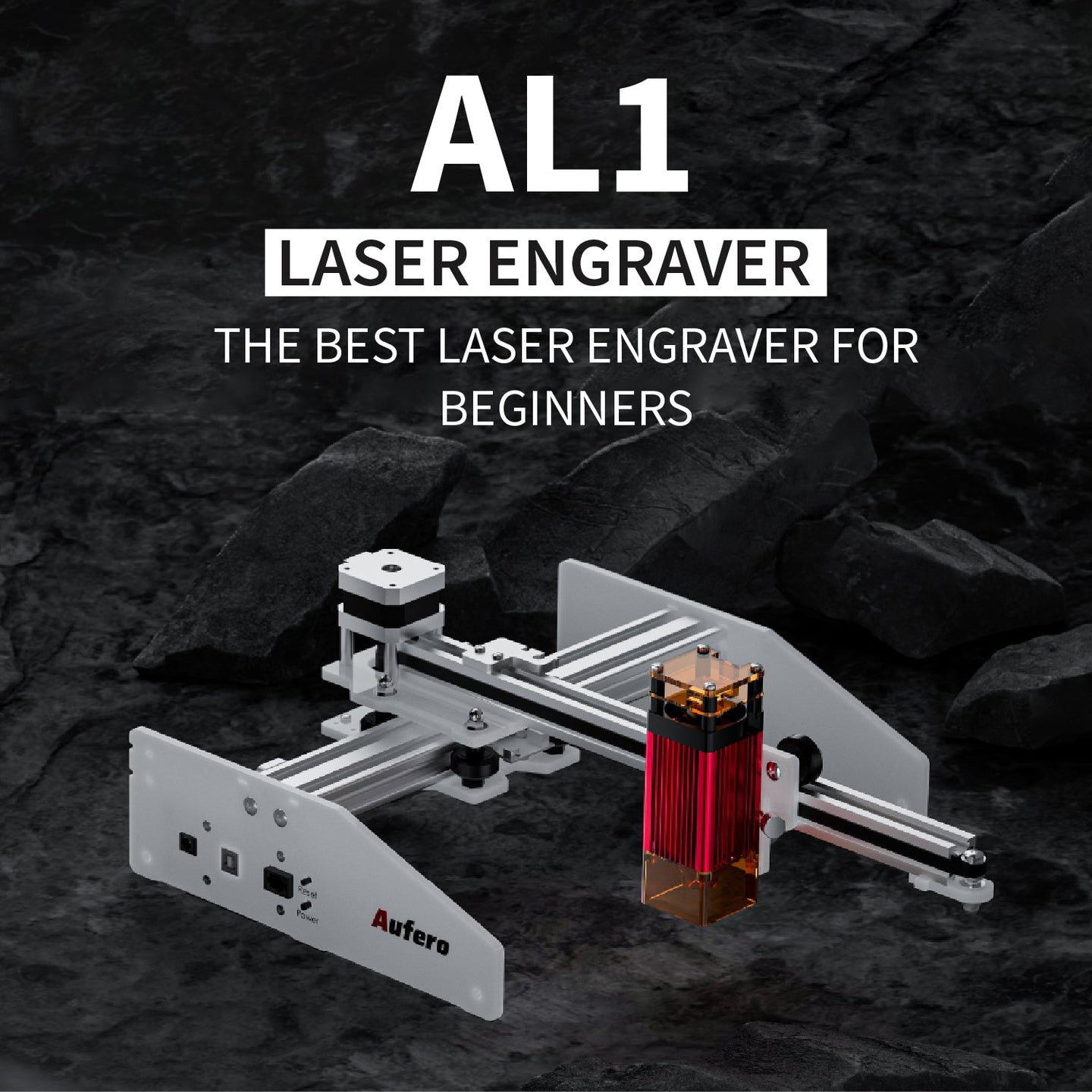 Aufero AL1 Laser Engraving Machine 180x180mm Engraving Area – ORTUR